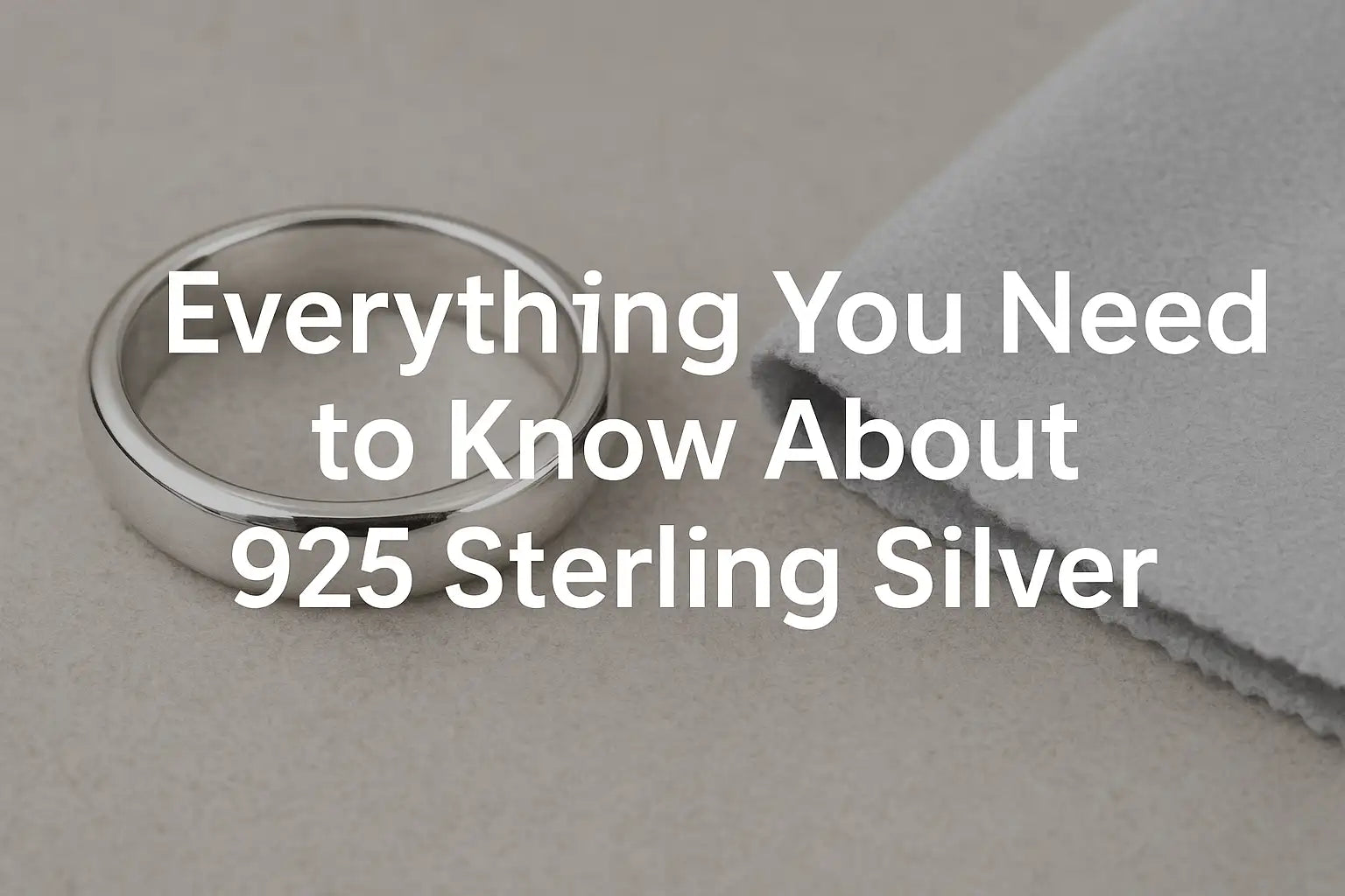 Everything You Need to Know About 925 Sterling Silver | Silver ...